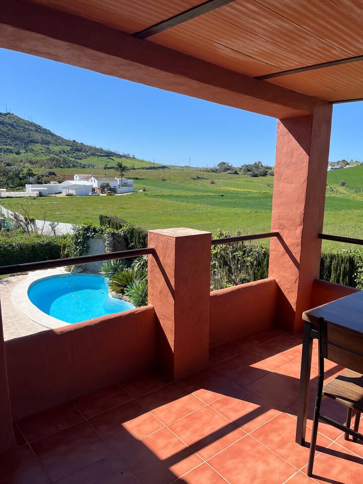 Apartamento Con Piscina Privada, Terraza Y Vistas - Vejer de la Frontera