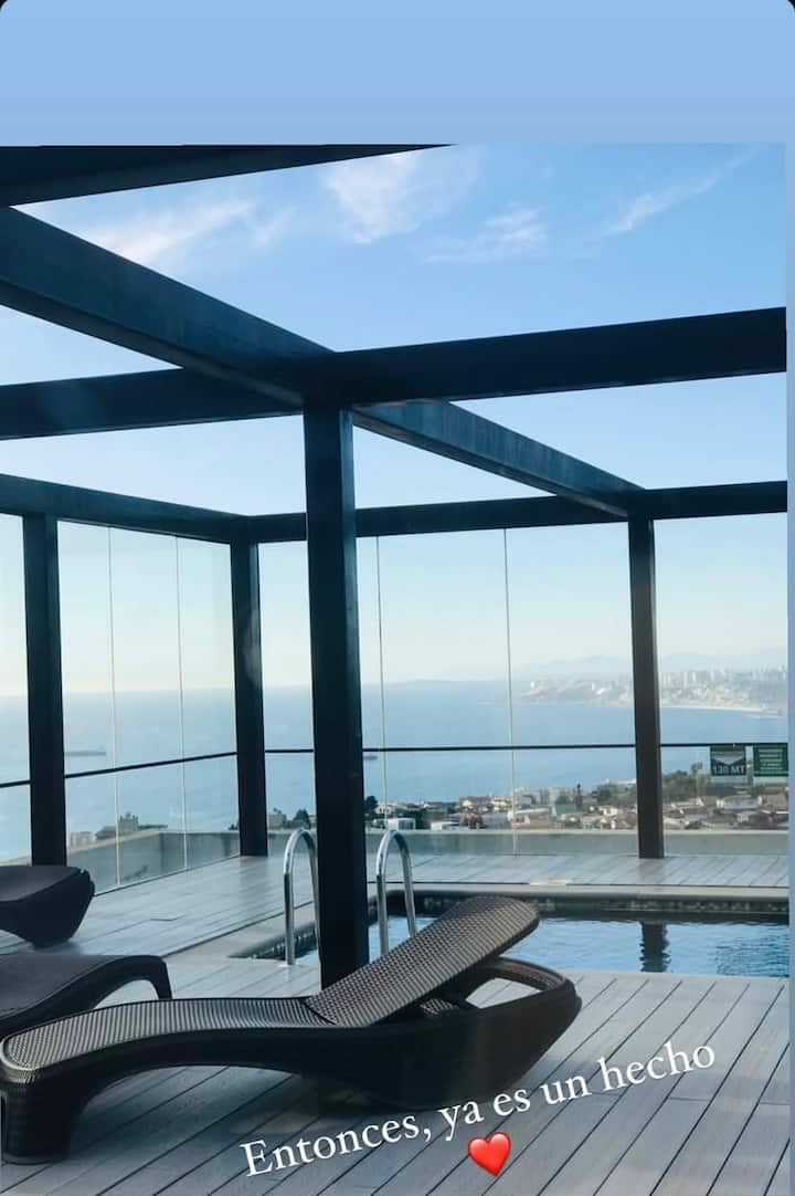 Inmejorable Vista A La Bahía - Valparaíso