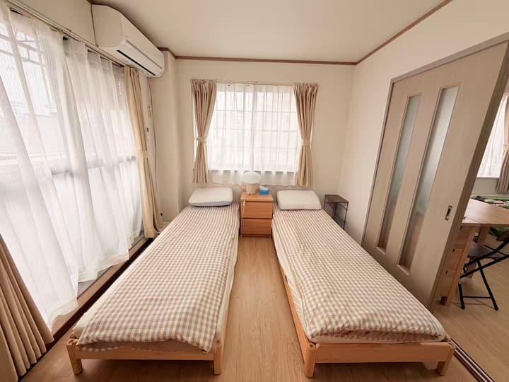 近地铁｜2卧室·家庭首选｜5人入住｜安静整套｜生活便利 - Fukuoka