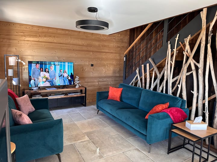 Chalet Plume D'eau - Spa/pétanque/babyfoot/piscine - Vosges