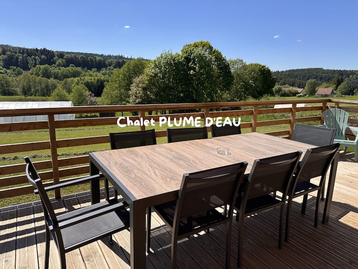 Chalet Plume D'eau - Spa/pétanque/babyfoot/piscine - France