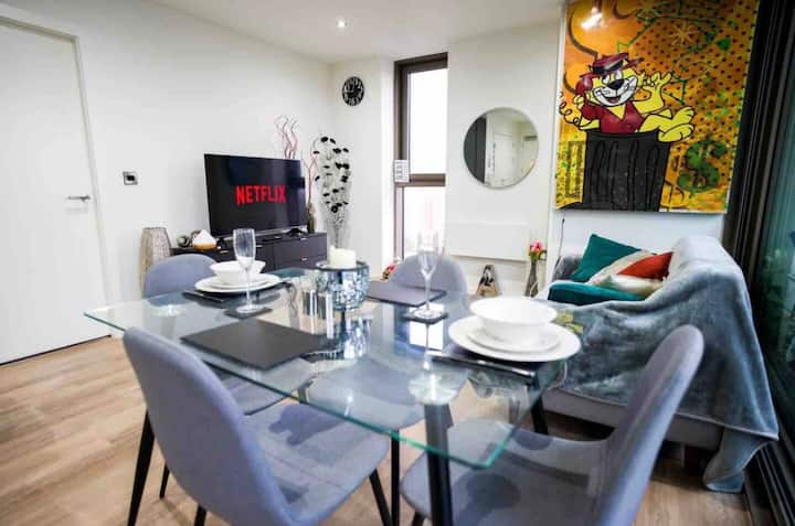 Xl Balcony Citycentre Luxs Apt - Manchester