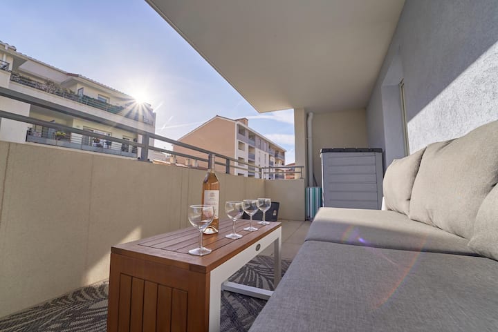 T3 Spacieux Avec Terrasse & Garage - Toulon