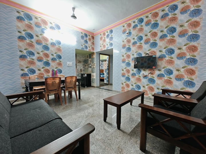 Fully Furnished A/c 2 Bhk Nr Cmc - Saibalahomestay - Vellore