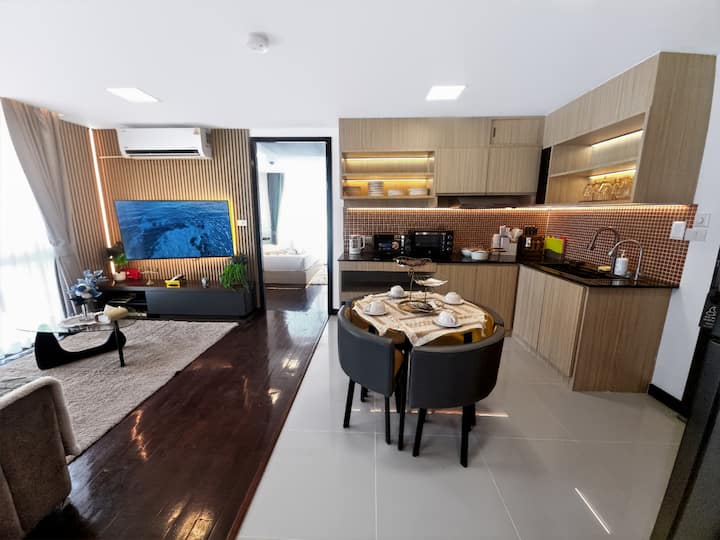 Corner Family 2br In Patong  Full Kitchen & Pool - Patong Beach
