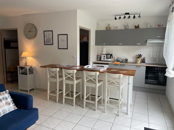 Bel F2 Calme, Terrasse, Parking - Bois Brûlet - Beauvais