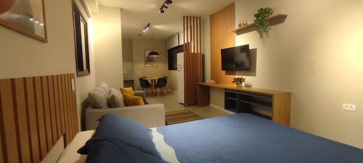 Studiotenório: Ac+piscina+rooftop - 400m Da Praia - Ubatuba