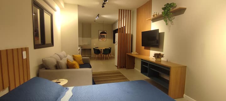 Studiotenório: Ac+piscina+rooftop - 400m Da Praia - Ubatuba