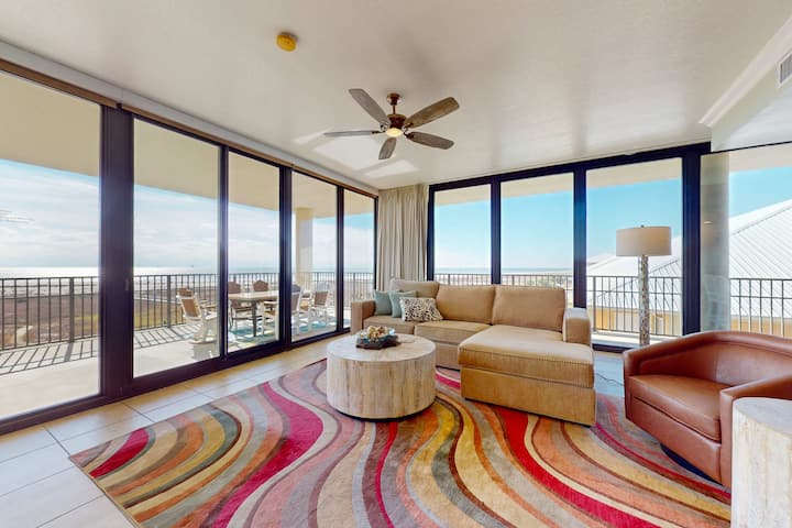 3 Br Beachfront Condo W/pools, Hot Tub, Tennis - Dauphin Island, AL