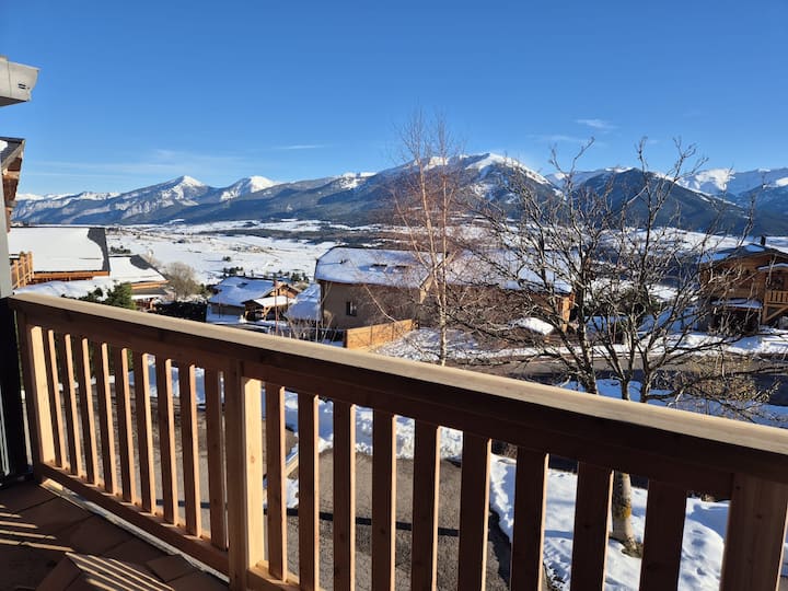 «&nbsp;Le Bellevue&nbsp;» Côté Montagne  By P&t - Font-Romeu-Odeillo-Via