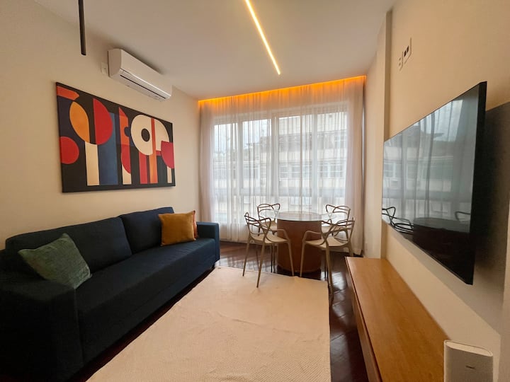 Apart Moderno Em Copacabana Com Vista P/ O Cristo - Rio de Janeiro