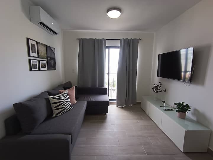 Cómodo Apartamento /Balcón - Piscina-gym - Punta Cana
