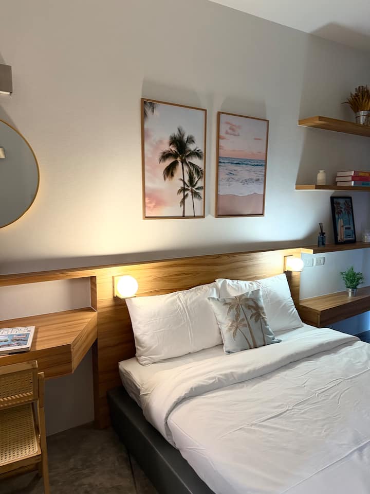 Fresh Studio Near Beach | Gym + Pool Access - Koh Samui