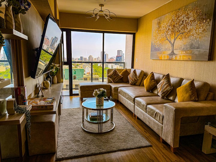 Piso 16 Con Vista Panorámica+parking+gym Y Piscina - Lima