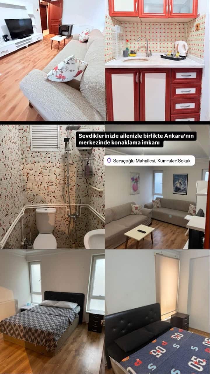 Ankara Merkezi Kızılay Huzur Kendi Kendine Giriş - Ankara
