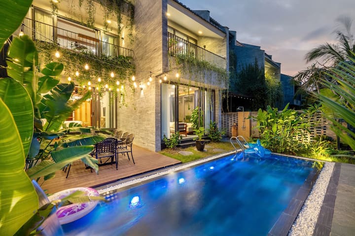 Villa 3brs Casamia Cẩm Thanh - View Sông - Hội An