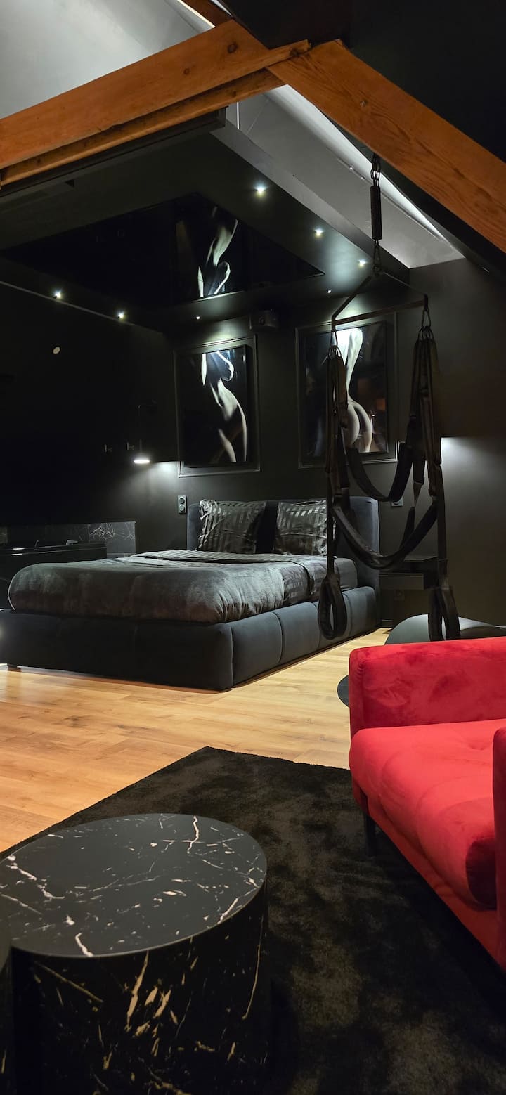 La Black Suite - 50 Nuances - Parking Privé - Lorient