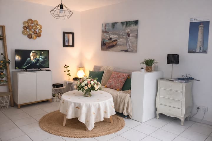 Duplex Cosy Sète Centre • Petit-déj Offert - Sète