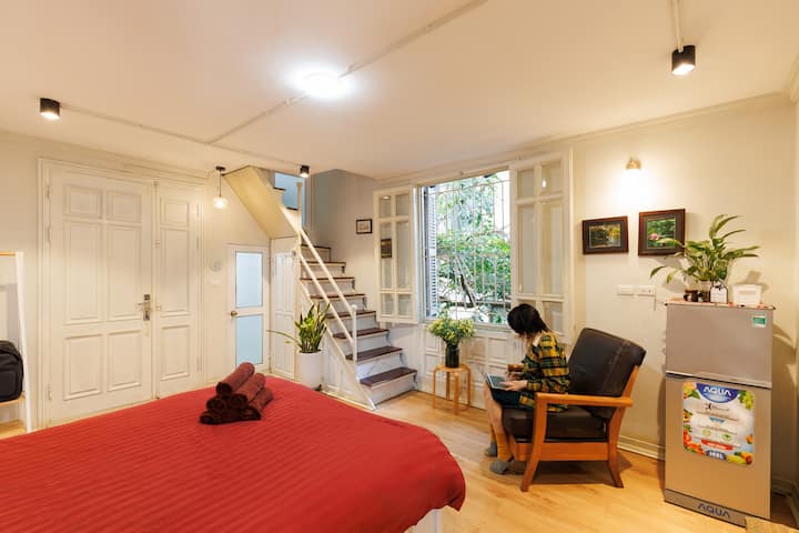 2br• Fast Wifi• 400m To Trainstreet•hidden Balcony - Hanói