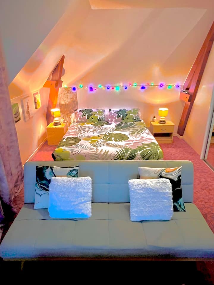 Chambre Cosy à 10 Min De Disney / 30 Min De Paris - Chessy