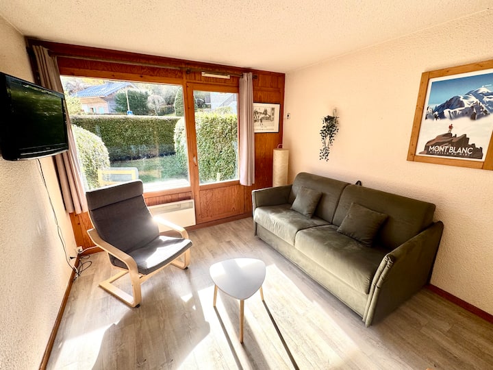 Grand Studio Rez-de-jardin Au Pied Des Pistes - Les Houches
