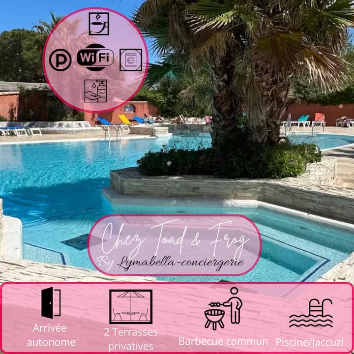 Toad&frog, Le Spot Fun D'agde En Bord De Mer - Vias