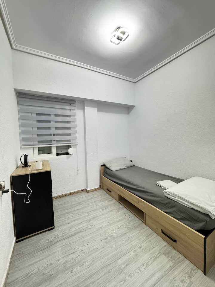Habitación Individual Playa - Valencia