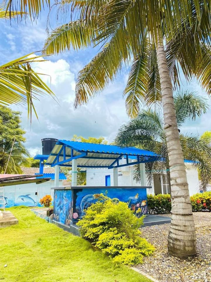 Cabañas Con Playa Semiprivada - Arboletes