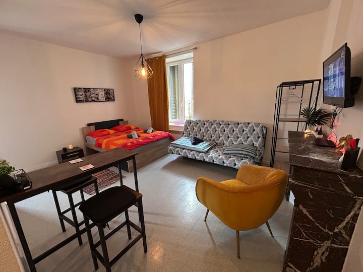 Grand Studio Derrière La Gare
- Arrivée Digicode - Besançon