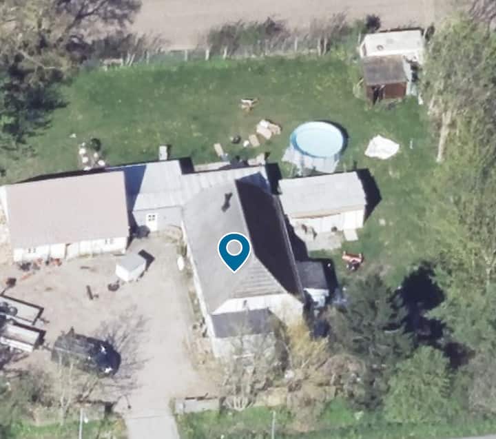 Fritliggende Hus. - Odense