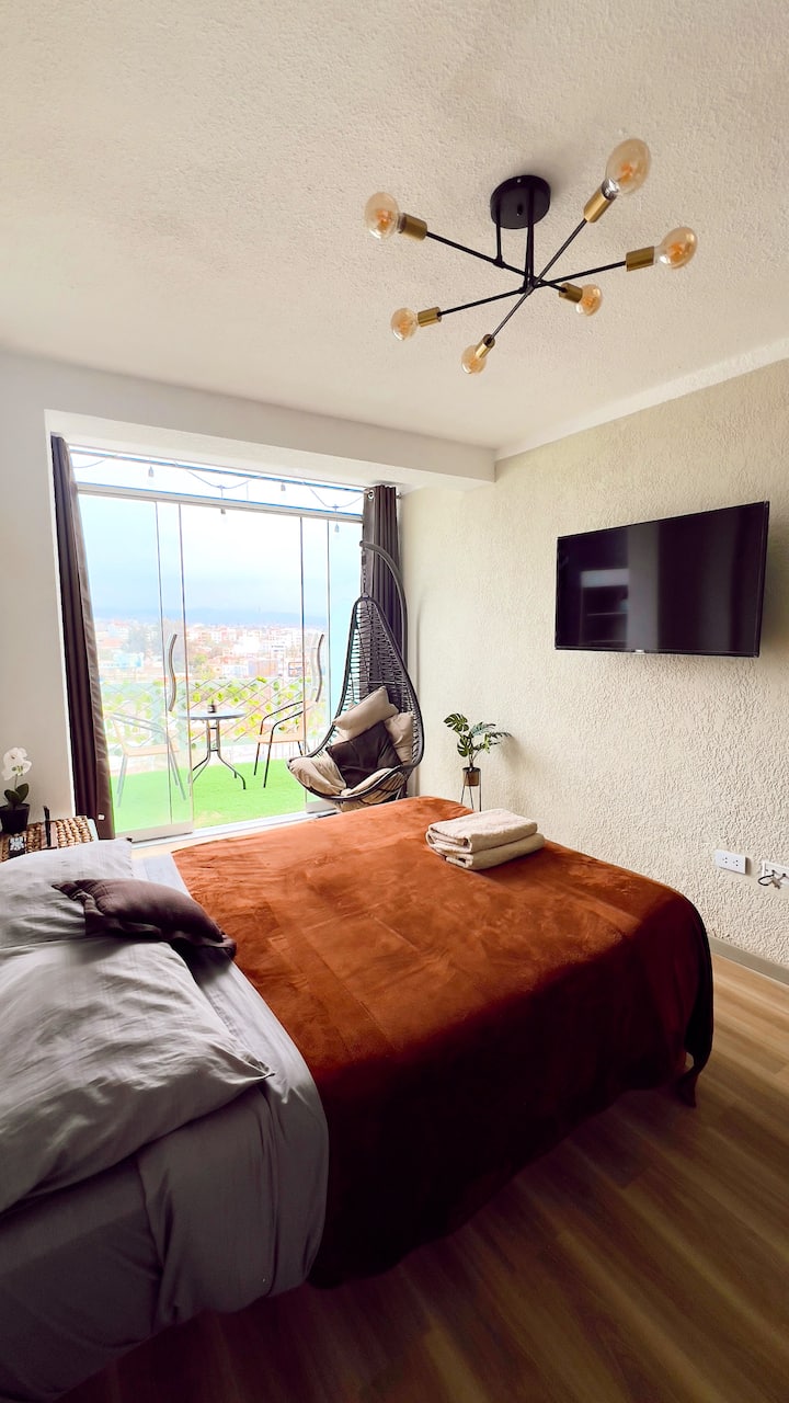 ¡Hermoso Miniestudio Con Vista Aqp Céntrico! - Arequipa