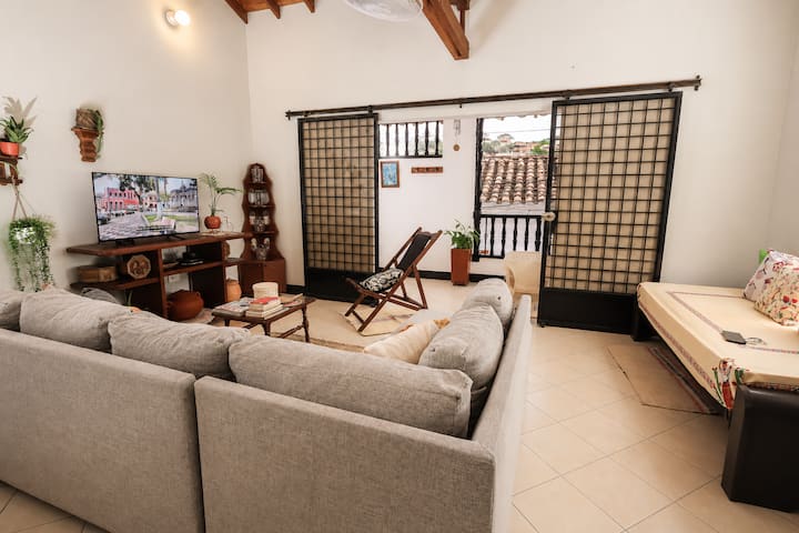 Casa De La Tía · Colonialhome+w/ Jacuzzi+near Park - Santa Fé de Antioquia