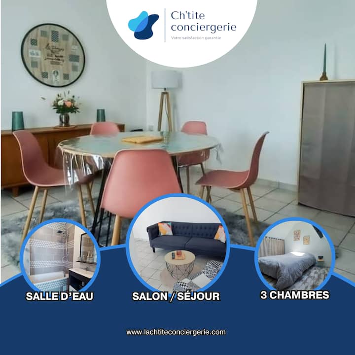 L'échappée Quéantaise, Parking, Jardin, Au Calme - Bapaume