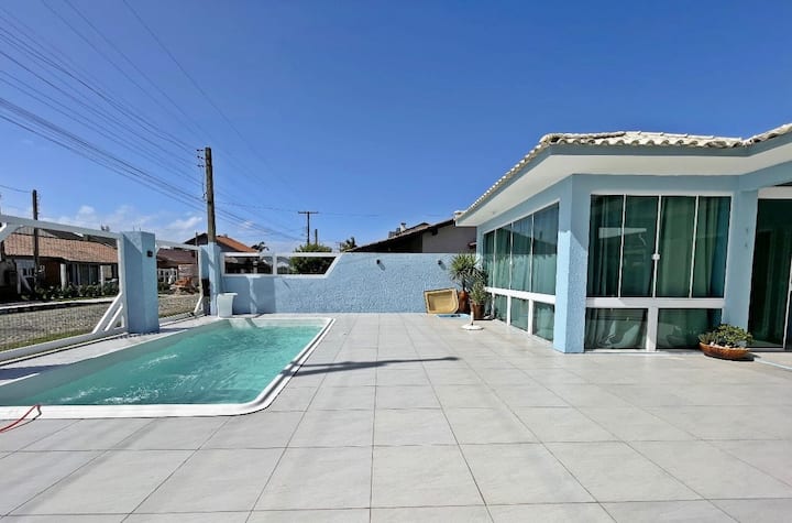 Casa Grande Com Piscina Na Barra - Tramandaí