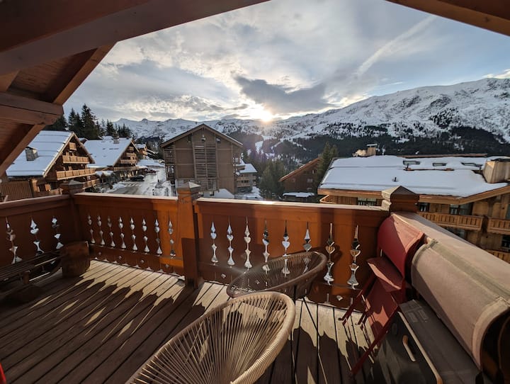 Appartement De Charme Meribel 1600 + Vue Montagne - Méribel