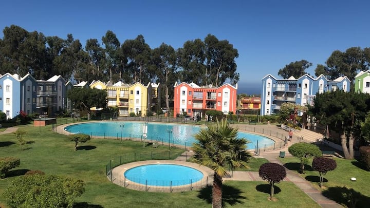 Cómodo Dpto. En Algarrobo Norte - Algarrobo