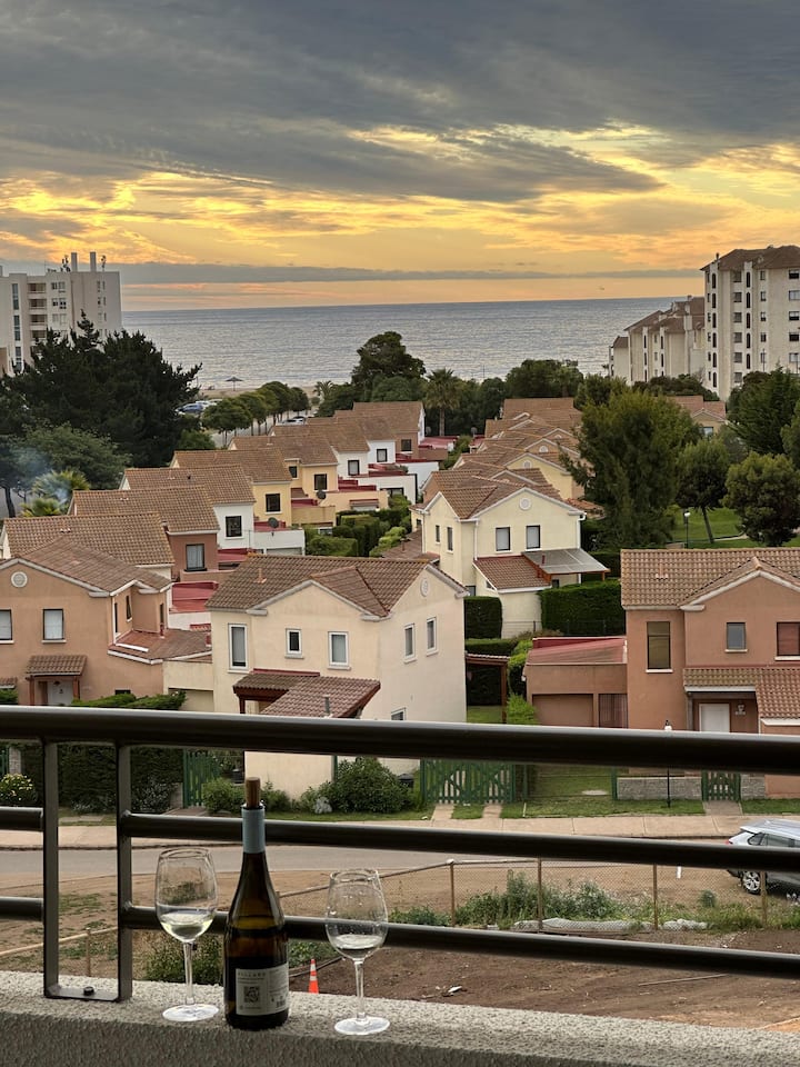 Apartamento Con Vista Al Mar Punta Puyai Papudo - Papudo