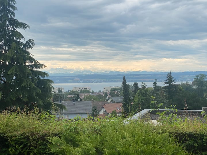 Terrassen Fewo
"Kleine Perle"
Mit Bodenseeblick - Daisendorf