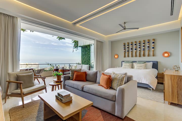 Highfloor Sohopv Balcony, Ocean Views Rooftop Pool - Puerto Vallarta