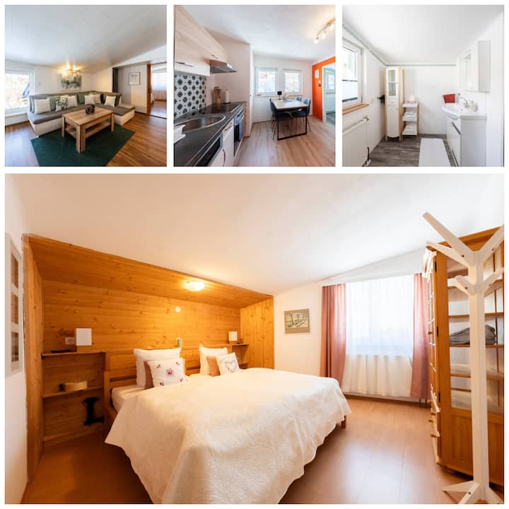 Apartment Enzian | Kitchen | Parking | Bikes - Altaussee