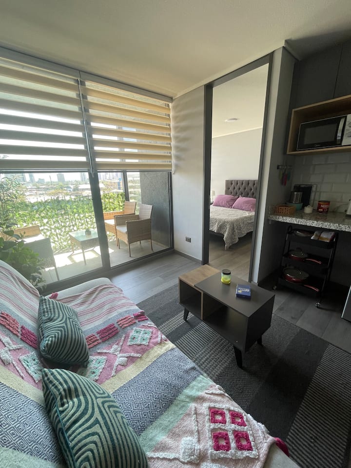 Nuevo, Piscina Y Estacionamiento. Cerca De Malls - Santiago