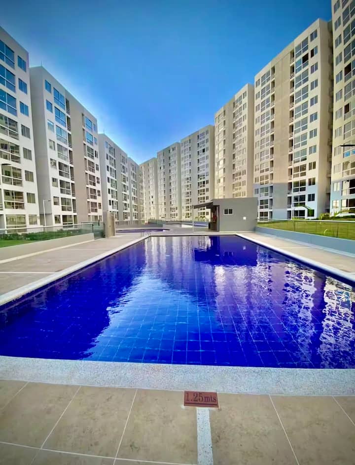 Moderno Apt Con Piscina Norte Baq Cerca Portoazul - Barranquilla