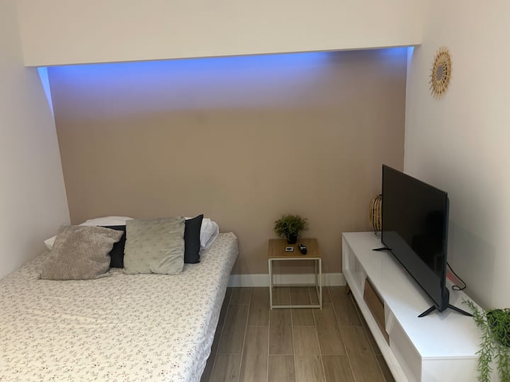 Studio Jardin Proche Aéroport/airbus/plage Netflix - Marignane