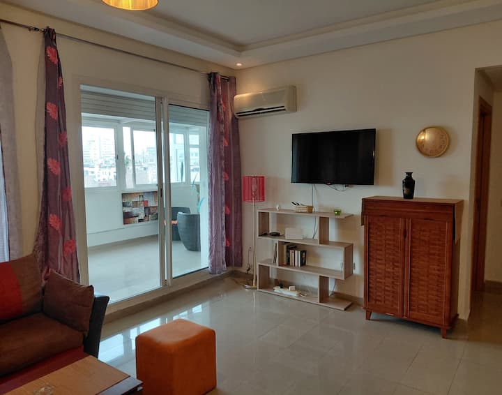 Bel Appartement En Centre-ville Avec Vue - Casablanca, Maroc