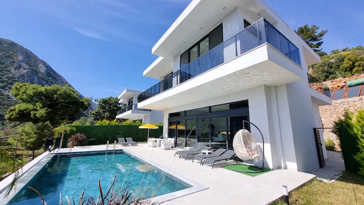 Deniz Manzaralı ÖZel Havuzlu (Villa Deniz) - Adrasan