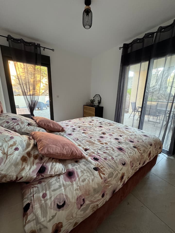 T2 Terrasse/jardin 10 Min Plage - Plage de l'Ile Rousse