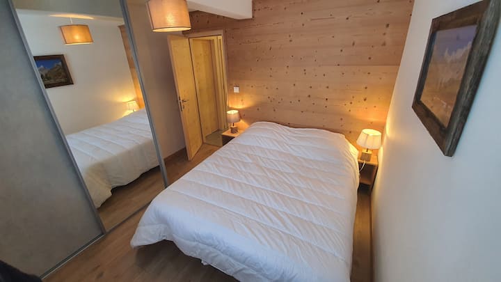 Chambre 2 Pers Dans Un Chalet. - Les Gets