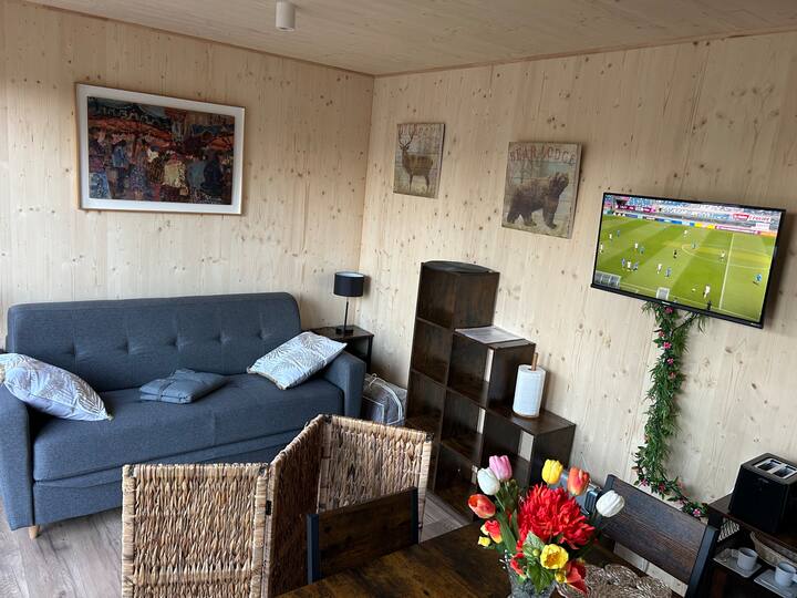 "Lou Mazet" Chalet Pour Une éTape En Aubrac - Lac du Moulinet