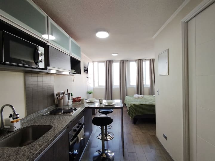 Bella Vista Ideal Para Pareja, Viajes, Trabajo A/a - El Bosque, Chile