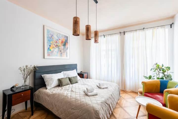 Chic Studio Oasis In Prague Centre - Prága